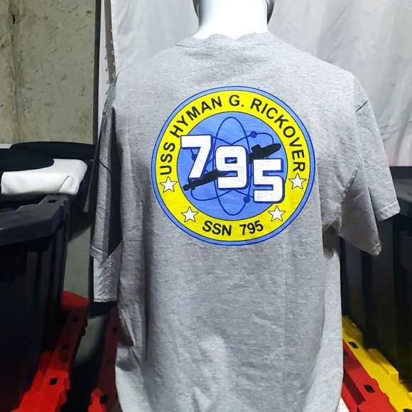 Unk | Shirts | Military Mens Tshirt Uss Rickover Ssn 795 Submarine ...
